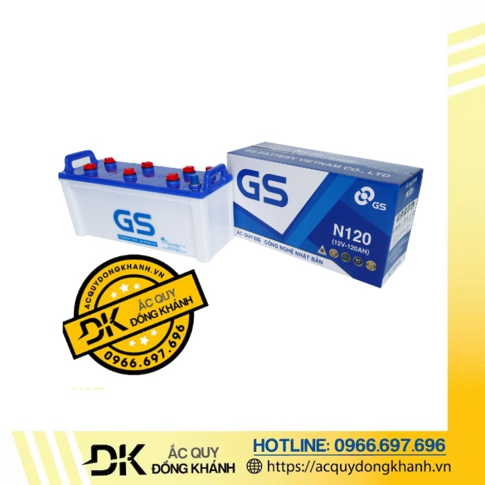 Giá Bình Ắc Quy GS 12V 120Ah Mới Nhất | Kinh Nghiệm Lựa Chọn & Hướng Dẫn Sử Dụng